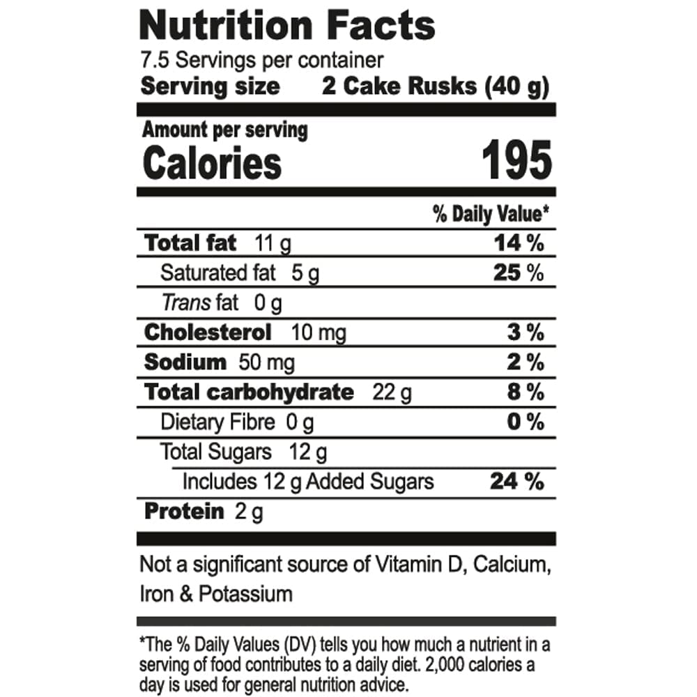 Buy BRITANNIA Toastea Dry Cake 10.75oz (300g) - Biscotte De Semoule ...