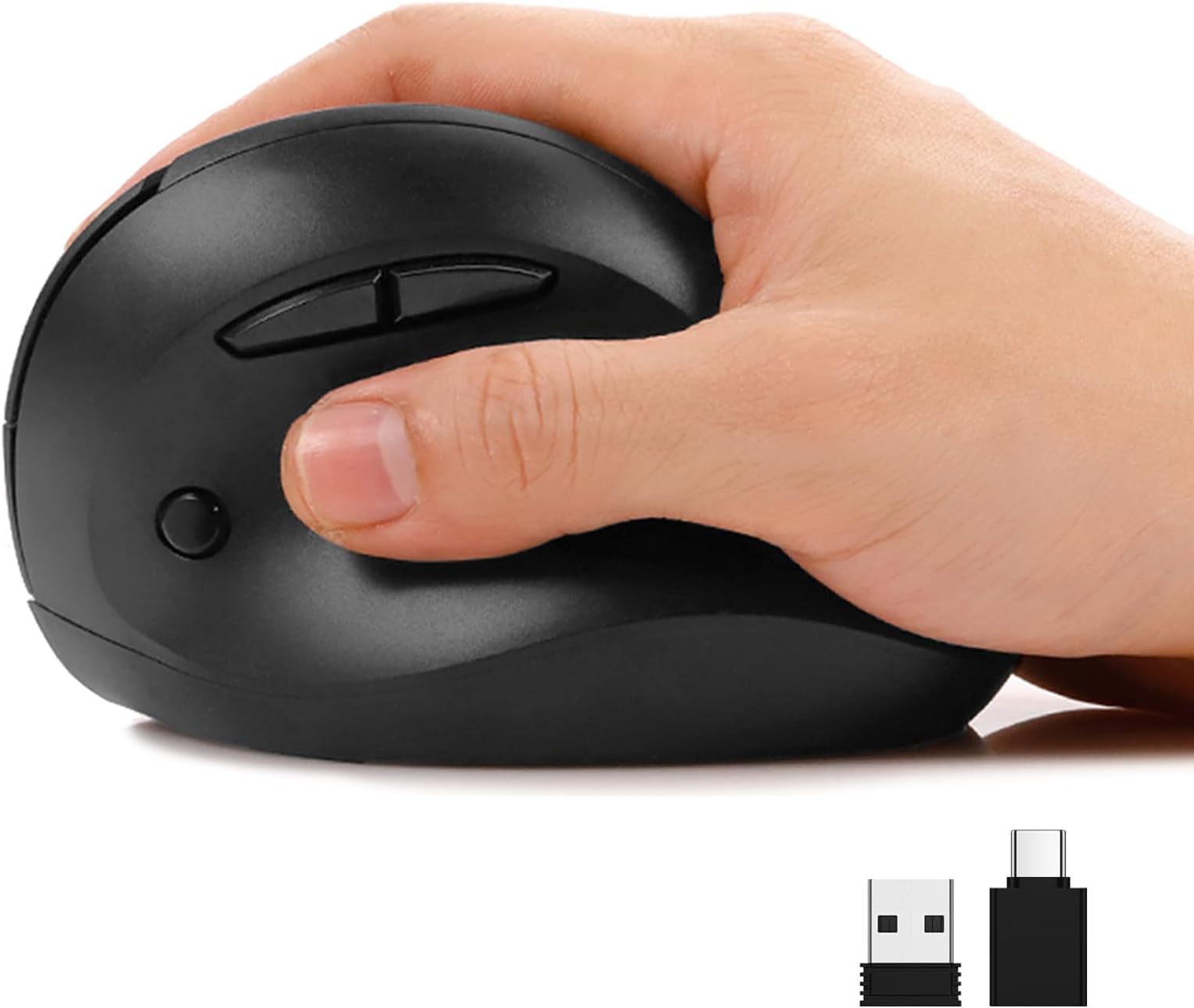Amazon.com: Perixx Perimice-719L, Left Handed Wireless Vertical Mouse ...