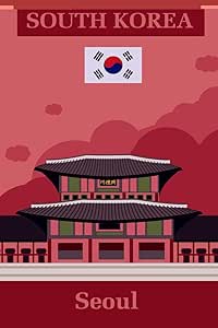 Amazon.com: Poster Foundry Seoul South Korea Retro Travel Tourism Thick ...