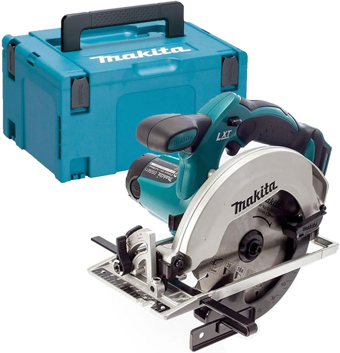 Makita DSS611Z DSS611 18V Li-ion 165mm Circular Saw Body with 821551-8 ...
