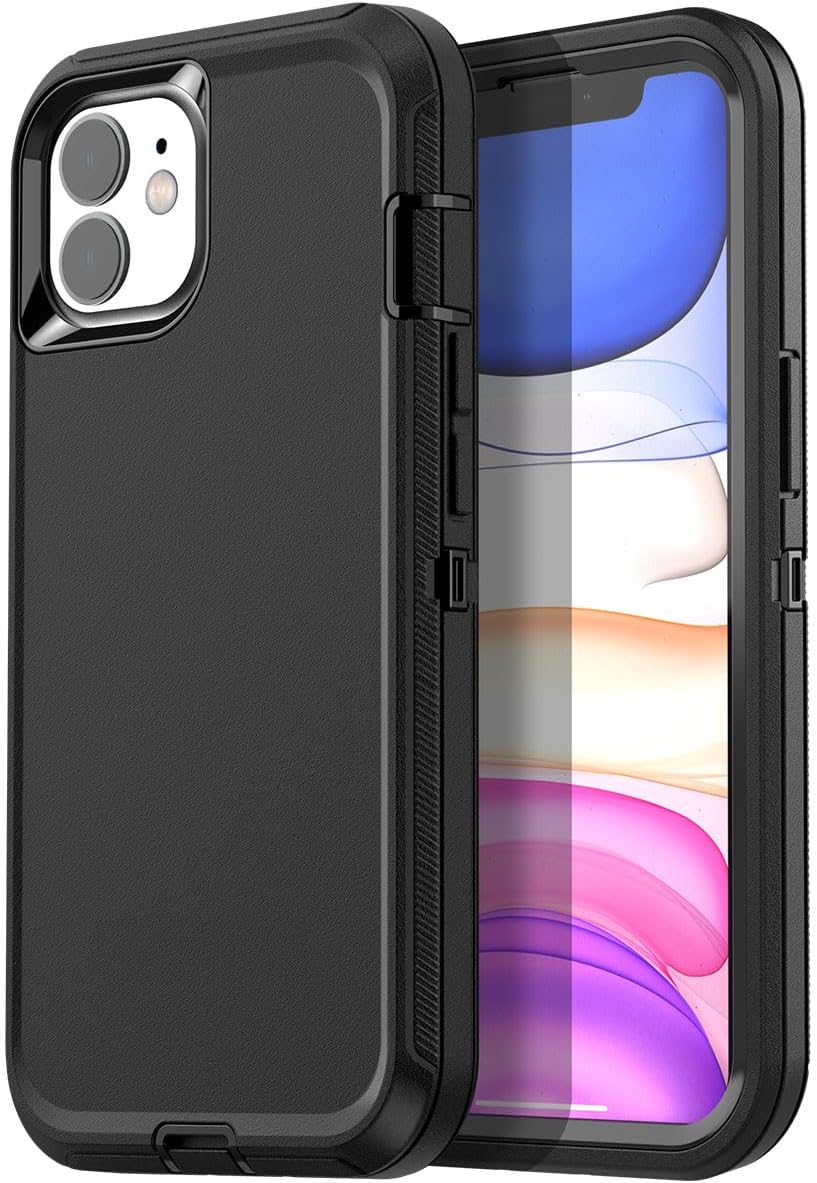 Amazon.com: AICase for iPhone 11 Case (6.1"), Heavy Duty Drop ...
