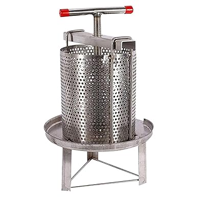 Amazon.com: PreAsion Mesh Honey Press Machine Honey Extractor ...