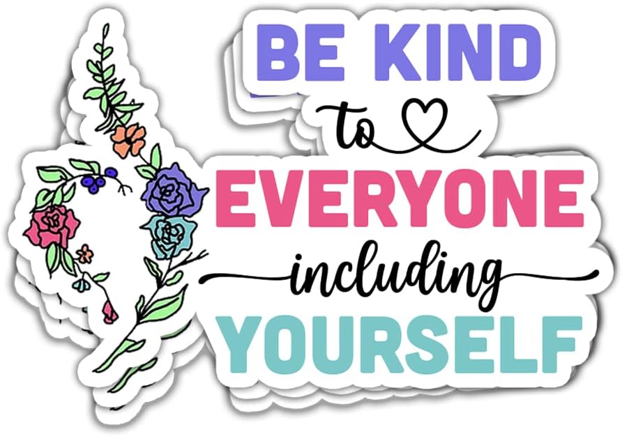 Amazon.com - JEFARIK 3 Pcs - Be Kind To Everyone Including Yourself ...