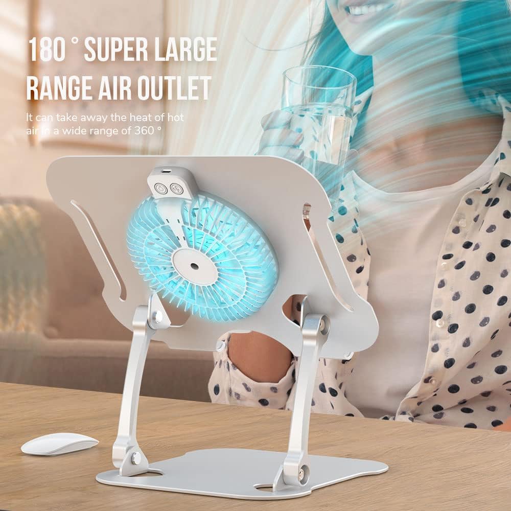 Amulent Laptop Cooling Stand Foldable Laptop Stand with Removable USB ...