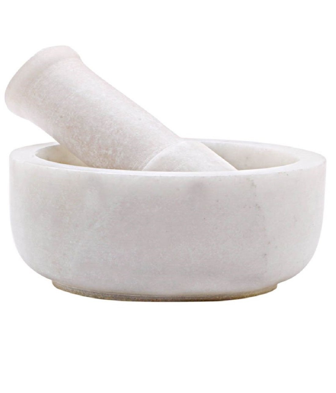 Mamta Creations Ceramic Porcelain Polished Mortar and Pestle Set (4 ...