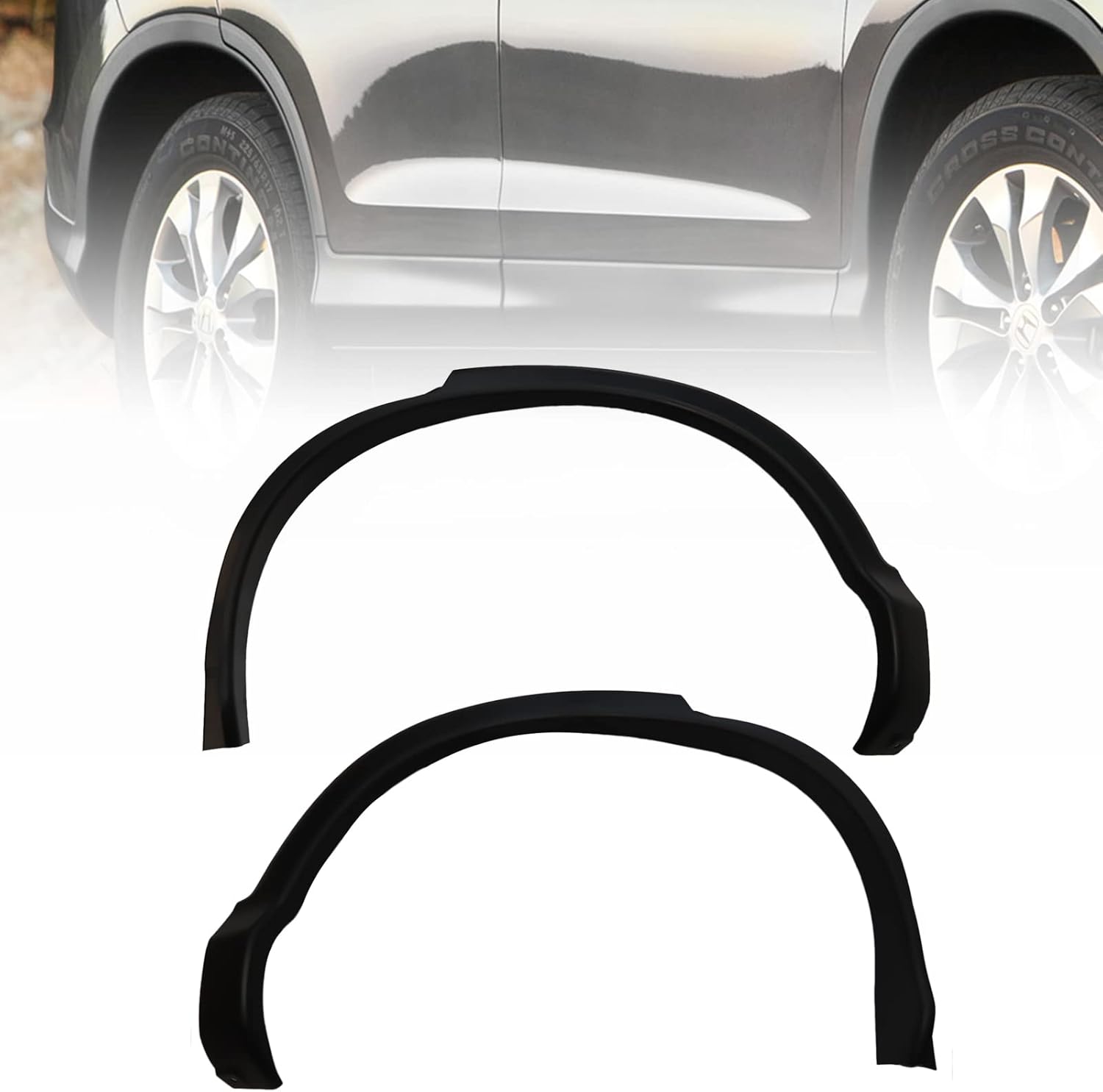 Amazon.com: DOONARCES Rear Wheel Fender Flares for Honda CR-V CRV 2012 ...