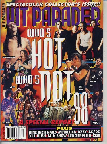 Hit Parader Magazine WHO'S HOT... WHO'S NOT Nine Inch Nails MARILYN ...