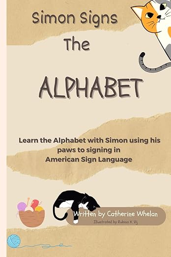 SIMON SIGNS THE ALPHABET: Learn the Alphabet with Simon using his paws ...