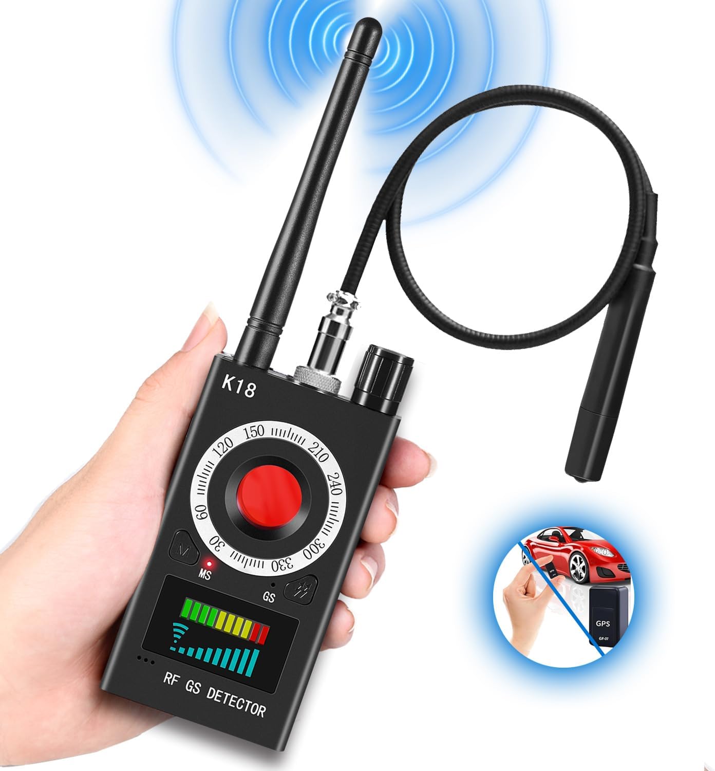 SITEEDAN Hidden Camera Detectors，Anti Spy Detector，GPS Tracker Finder ...
