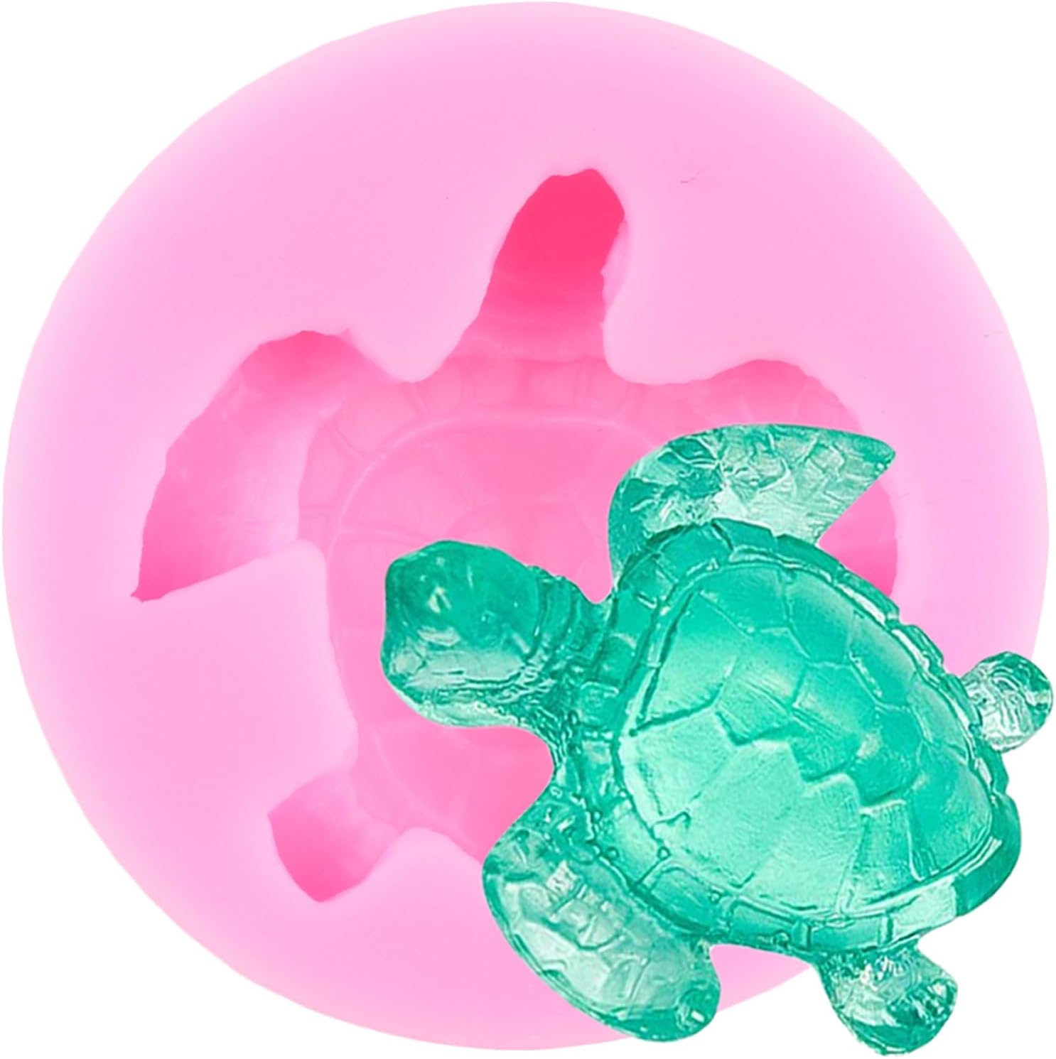 Amazon.com: YIHUOMOLDS Sea Turtle Silicone Molds Turtle Candy Fondant ...
