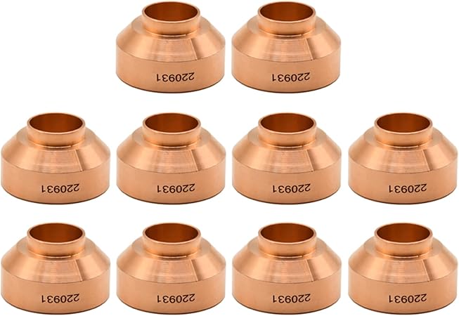 CZlewan 10Pcs 220931 Plasma Fine Cutter Shield Cap for Hypertherm PMX ...