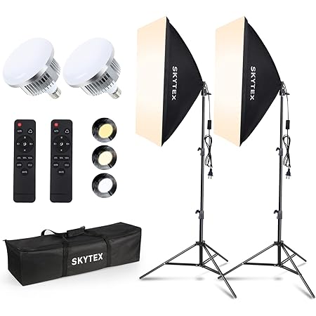 Amazon.com : Neewer 48W LED Softbox Lighting Kit with 20"x28" Softboxes ...