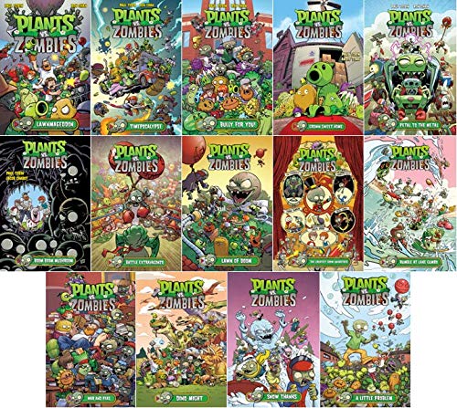 Plants vs Zombies Books Set, Volume 1-14 - Paul Tobin | Amazon.com.au ...