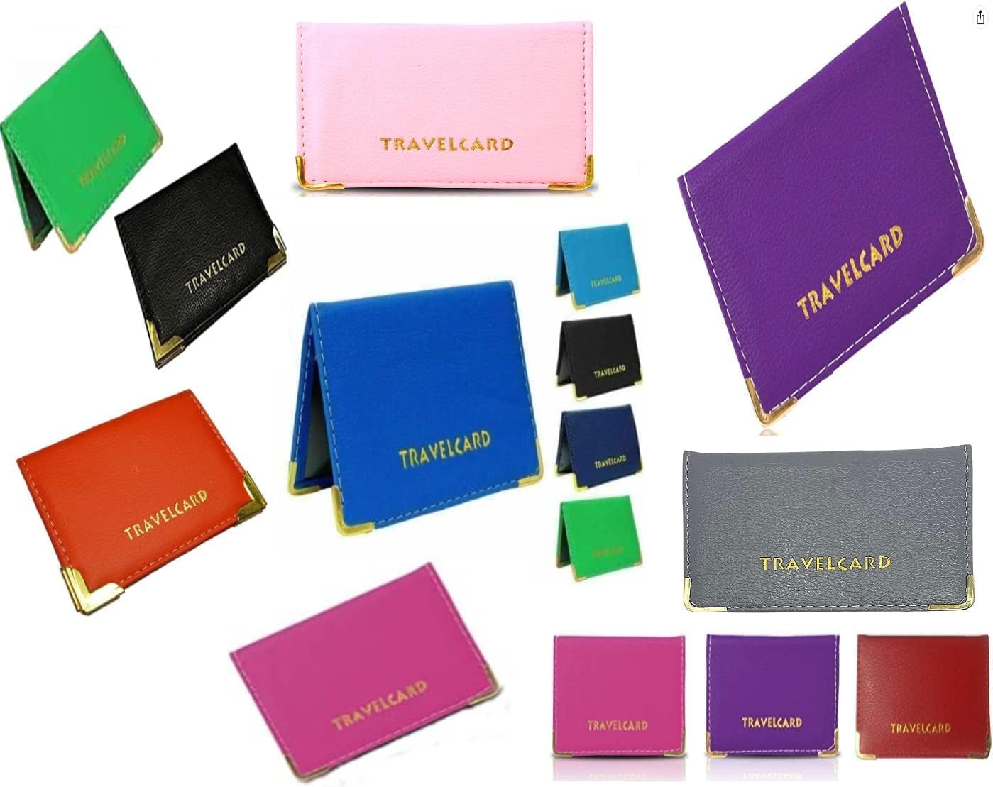 V-VAPE Travel Oyster Card Bus Pass Holder Wallet Rail Card Cover Case ...