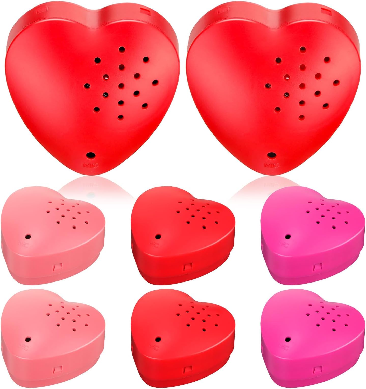 Amazon.com: Copkim 6 Pcs 20 Seconds Valentine’s Voice Recorder for ...