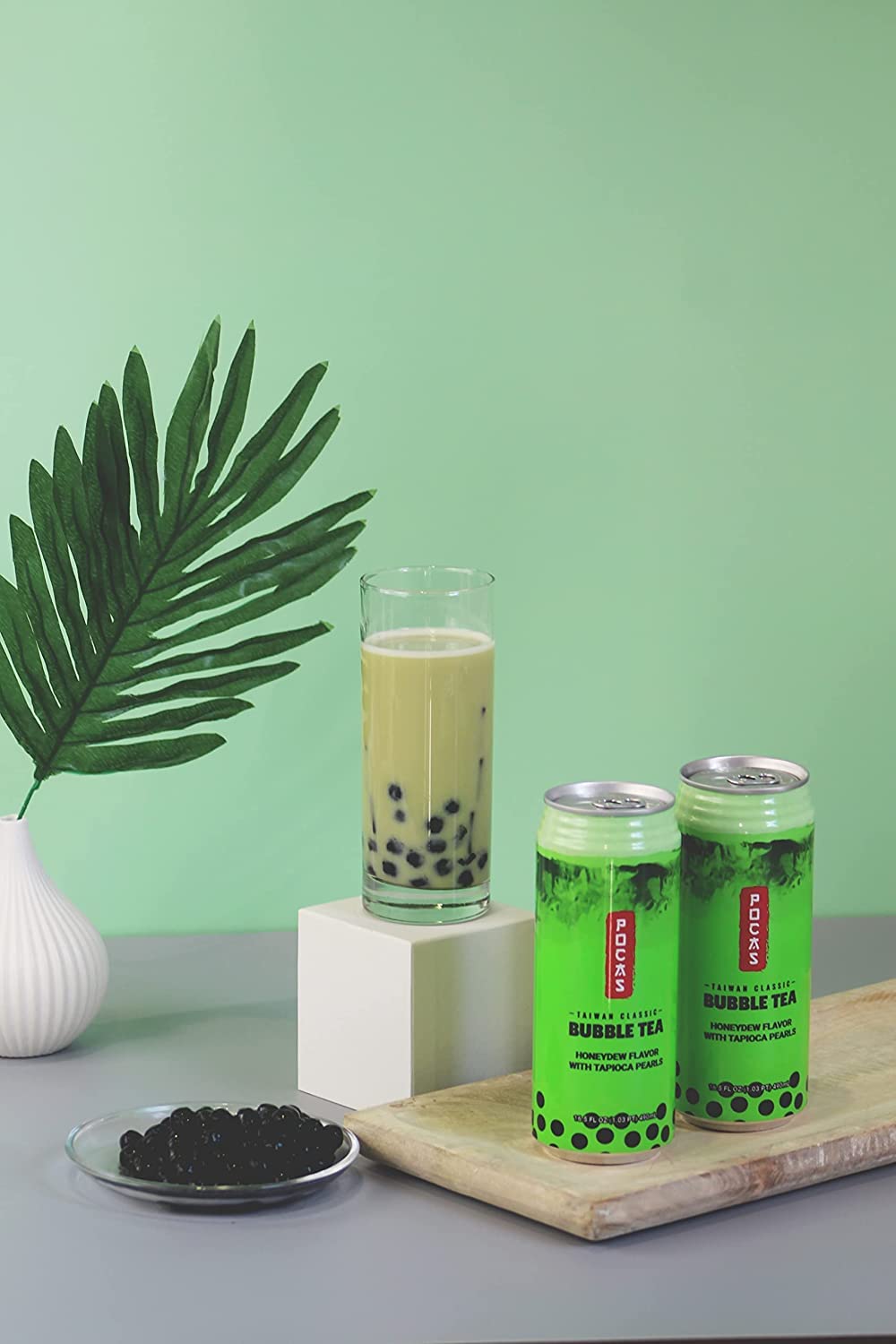 POCAS BUBBLE TEA, Classic Taiwan Style Milk Tea with Tapioca Pearls ...