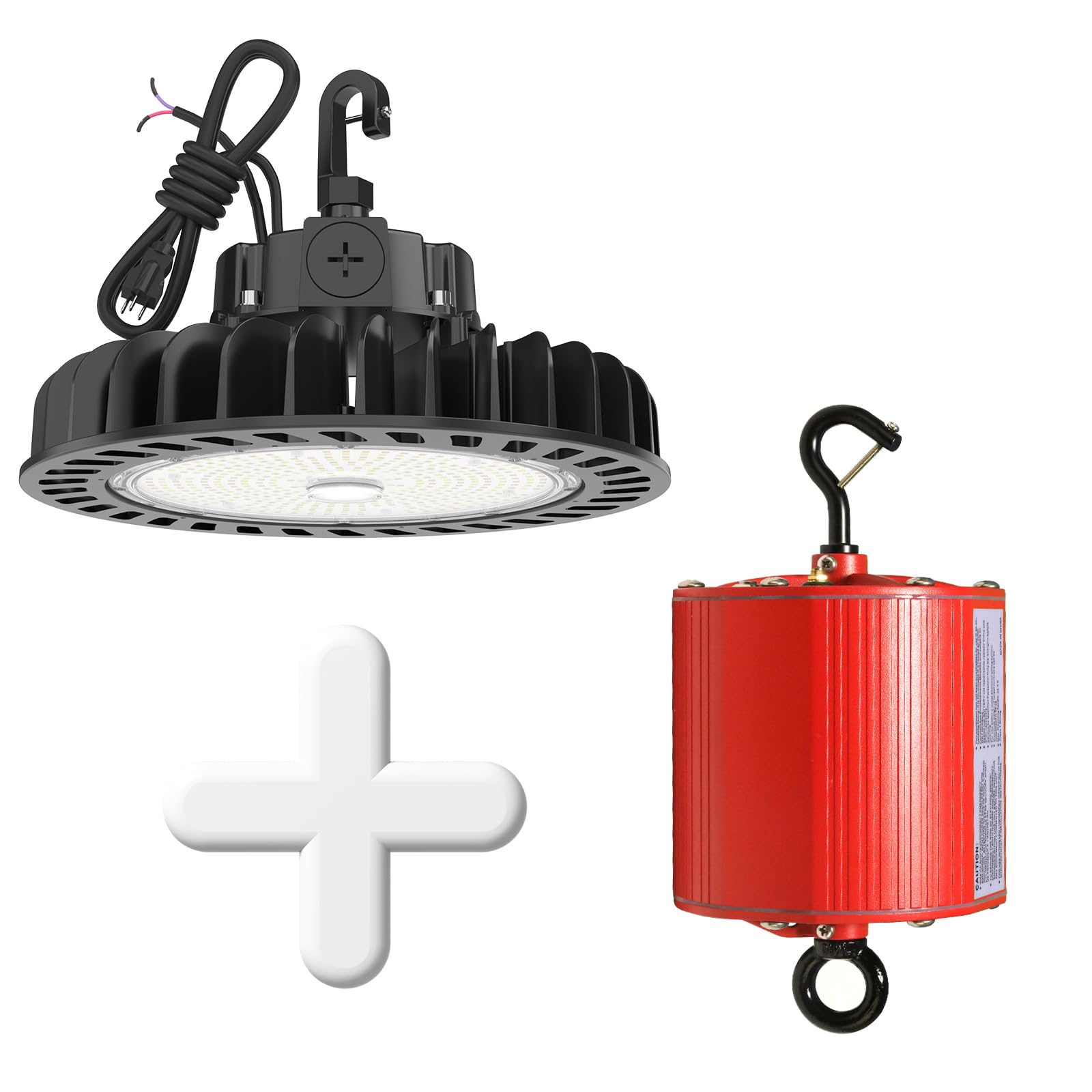 HYPERLITE 40W LED Emergency Driver, UFO LED High Bay Light Battery ...