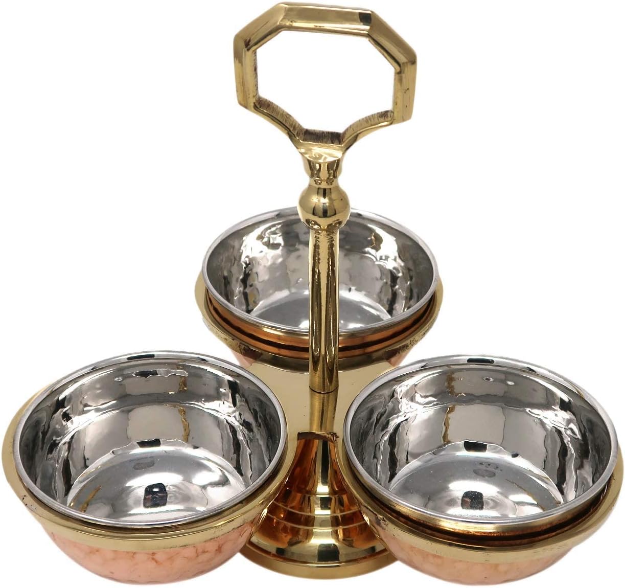 Amazon.com | Soro Essentials- Stainless Steel Three-Way Server Caddy ...