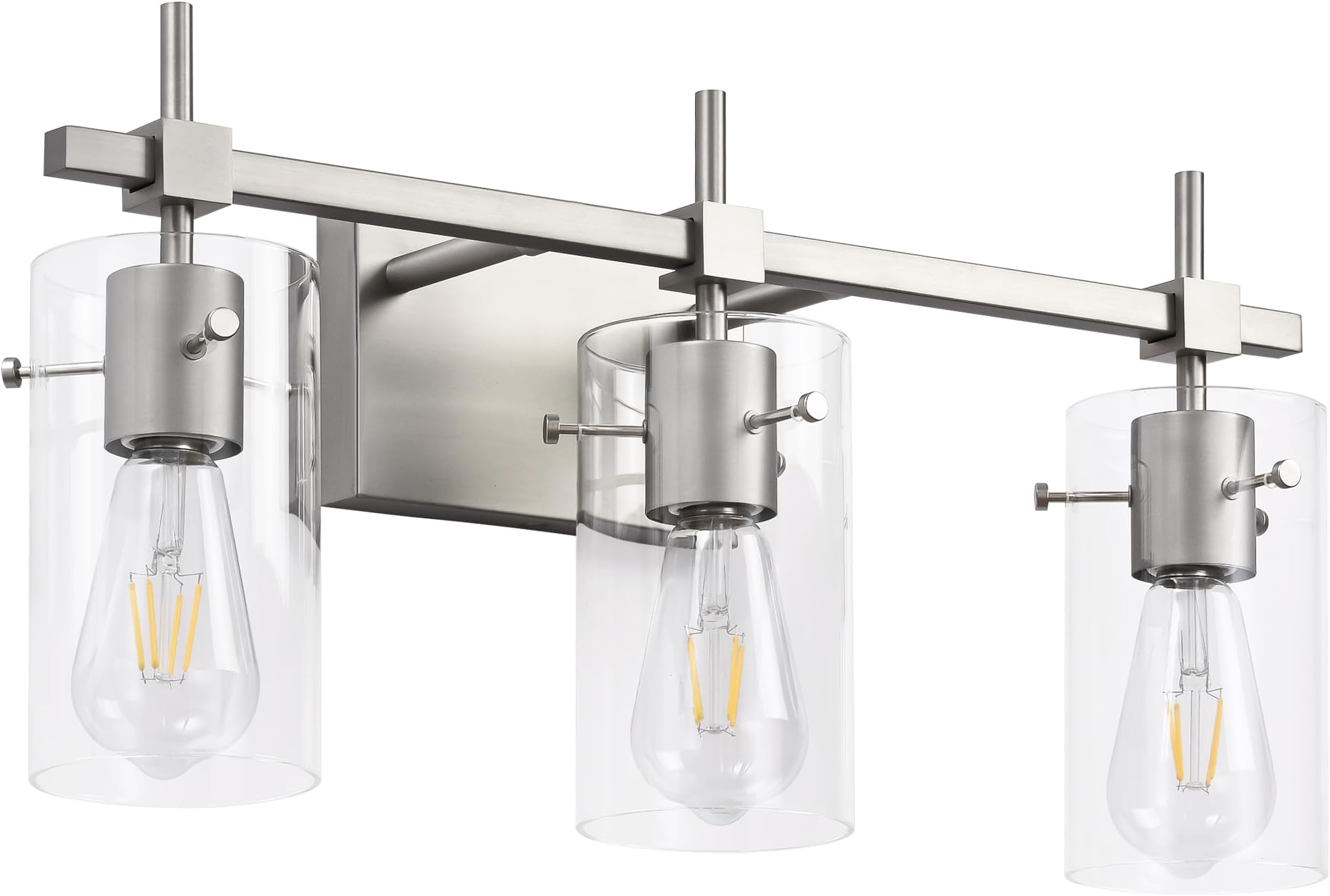 EAYZIIN Modern Vanity Light, Crystal Bathroom Light Fixture, Bathroom ...