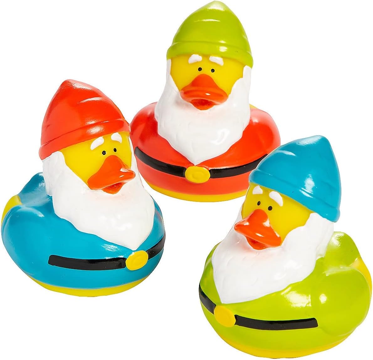 Amazon.com: HAPPY DEALS ~ Gnome Rubber Ducks | 12 Pack | 2.25 Inch ...