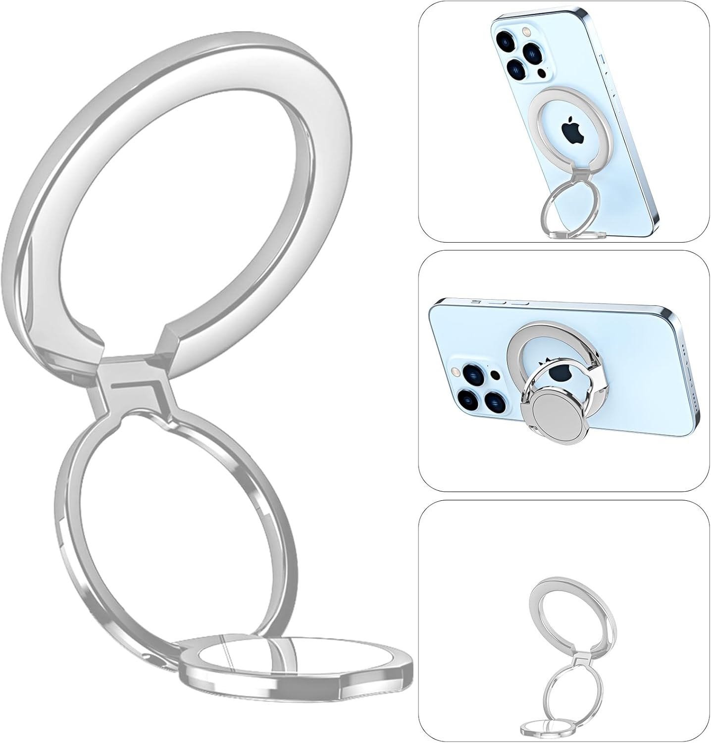 Amazon.com: Magnetic Phone Ring Holder for MagSafe, [with Magnetic ...