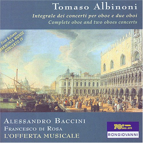 Complete Oboe Concertos: Tommaso Albinoni: Amazon.es: CD y vinilos}