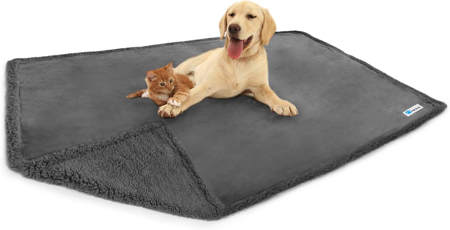 PetAmi Waterproof Dog Blanket for Bed, XL Dog Pet Blanket Couch Cover ...
