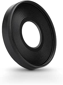 Amazon.com : Metal Lens Hood for Canon RF 28mm f/2.8 STM Lens on Canon EOS R50 R100 Camera ...