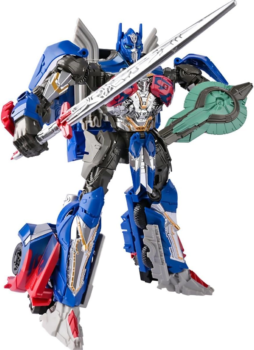 Amazon.com: AWLPUYPT Action Figure Optimus Prime,Manual Assemble ...