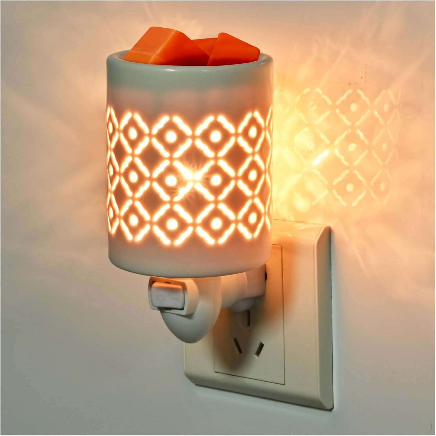 Amazon.com: kaakuuki Plug in Wax Warmer,Wax melt Warmer,Candle Wax ...