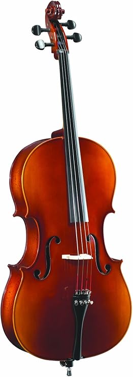 Amazon.com: Becker 4000F Solid Top Cello Outfit 4/4, Red-Gold Gloss ...