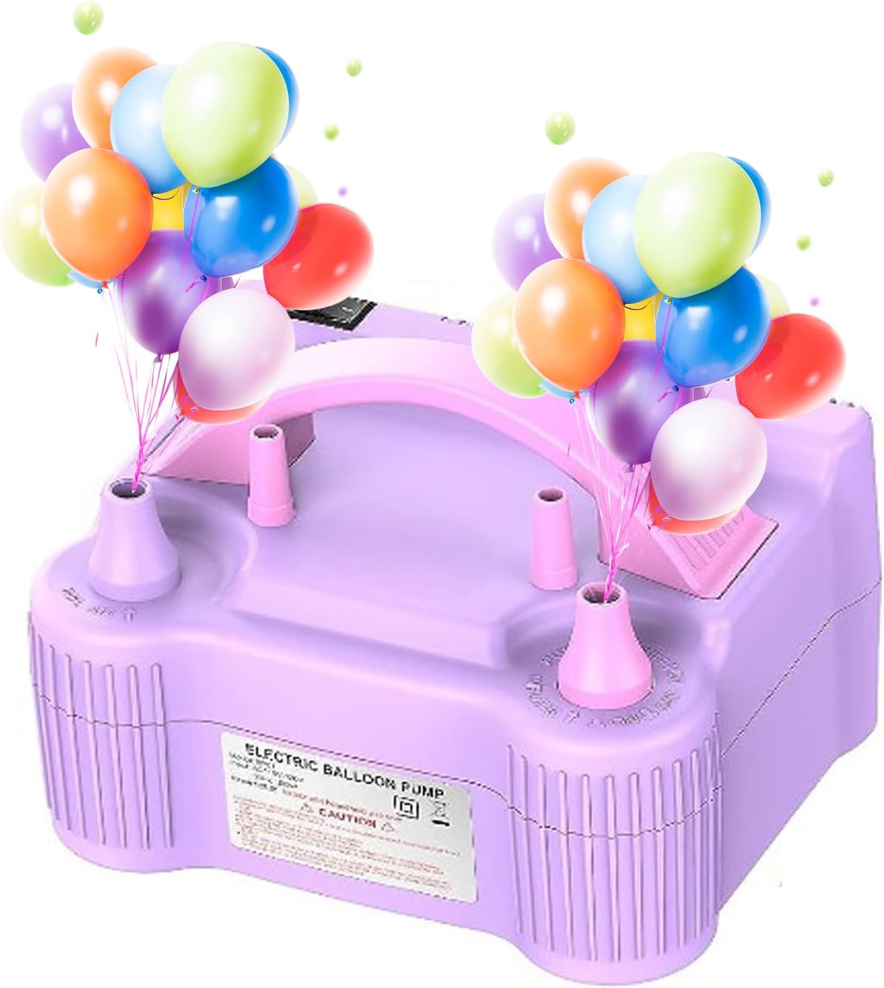 Amazon.com : Air Balloon Pump, Electric Balloon Pump Portable Dual ...