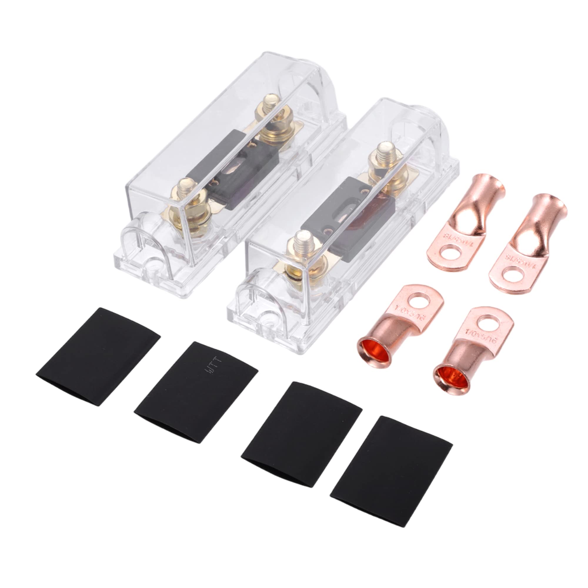 Amazon.com: Hihaha 2 PCS 200A Gold Plated ANL Fuse/with 2 Pcs Fuse ...