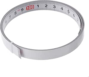 Self Adhesive Metric Scale Ruler 1/2/3/5M Self Adhesive Miter Saw Track ...