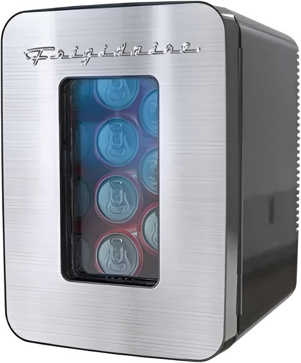 Amazon.com: FRIGIDAIRE Mini Personal Fridge Cooler (EFMIS200-SS ...