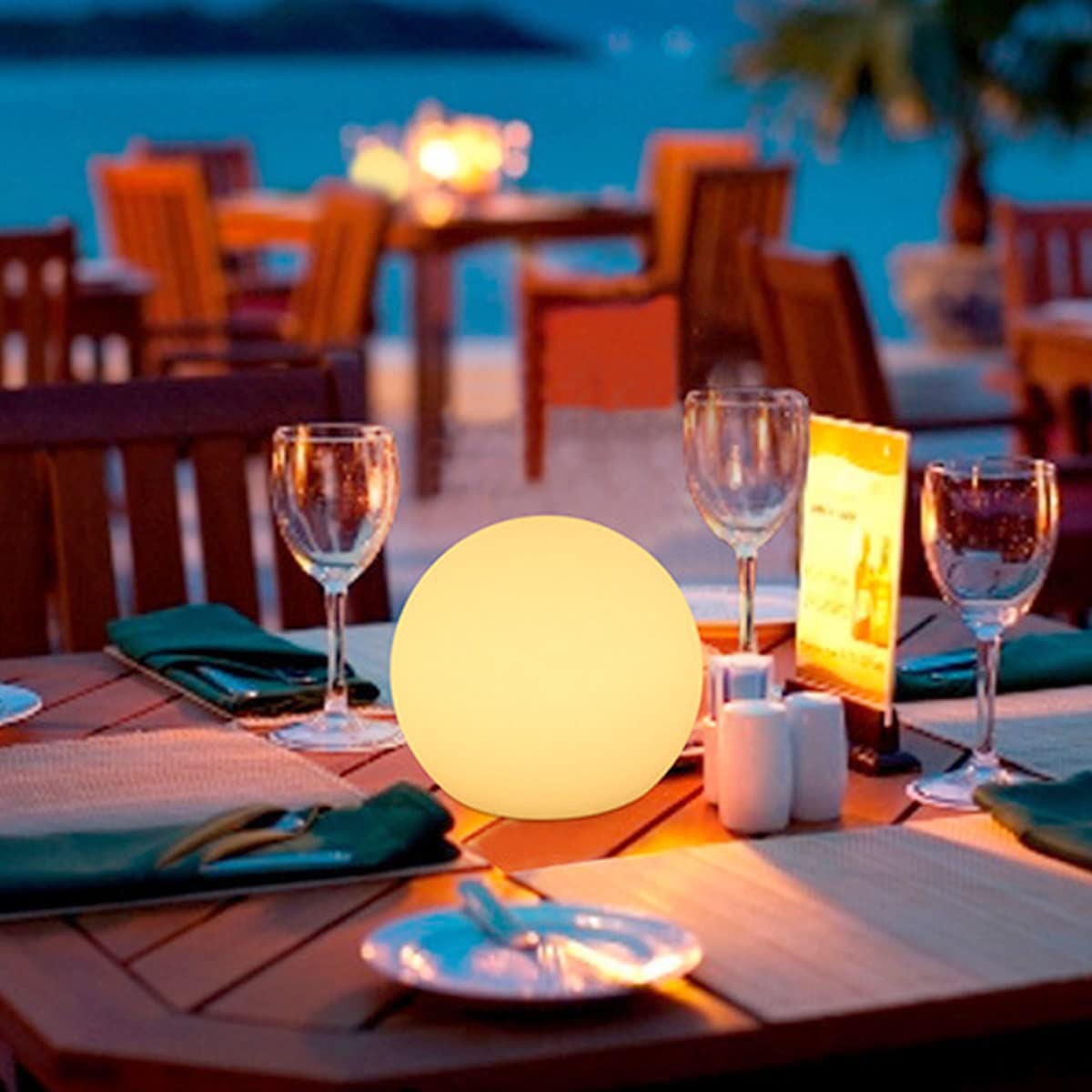 Restaurant Table Top Lighting Rechargeable Table Lamp | Kasa Store