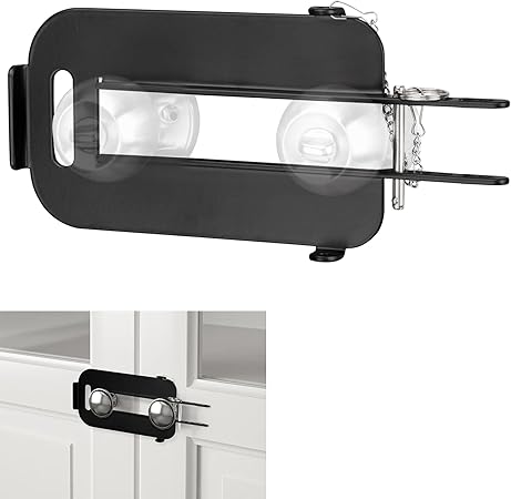 Amazon.com: JISHAHS Double Door Locks for French Doors - Steel French ...