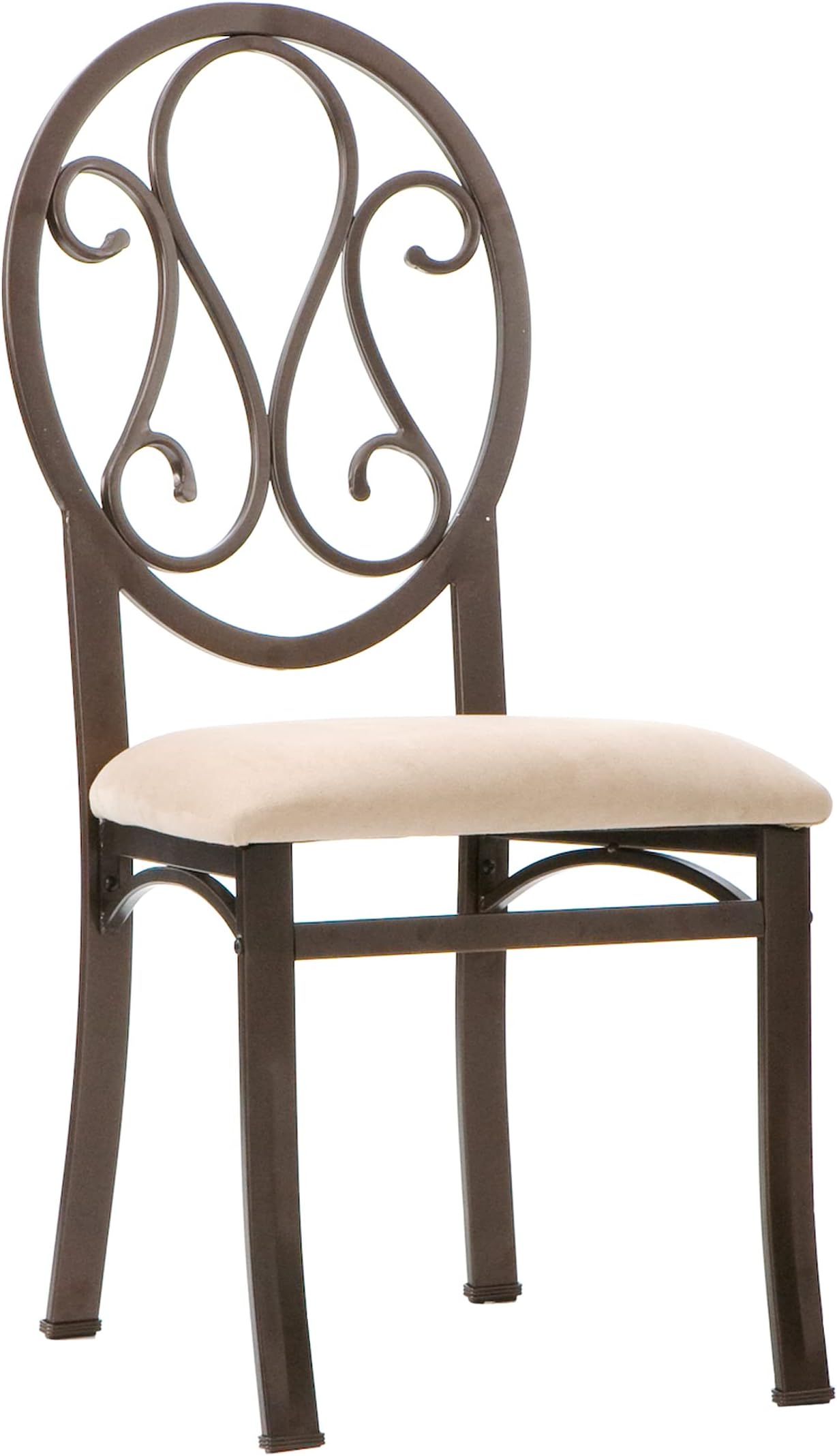 Amazon.com - Acme Aldric Metal Dining Side Chair in Fabric Antique (Set ...