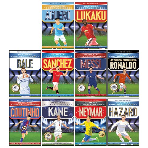 Amazon.com: Ultimate Football Heroes 10 Books Collection Set (Kane ...