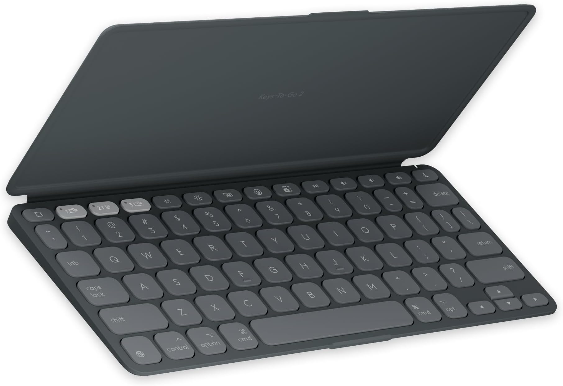 Logitech Keys-to-Go 2 Teclado Bluetooth portátil para Tablet con Cubierta incorporada, Teclado ...