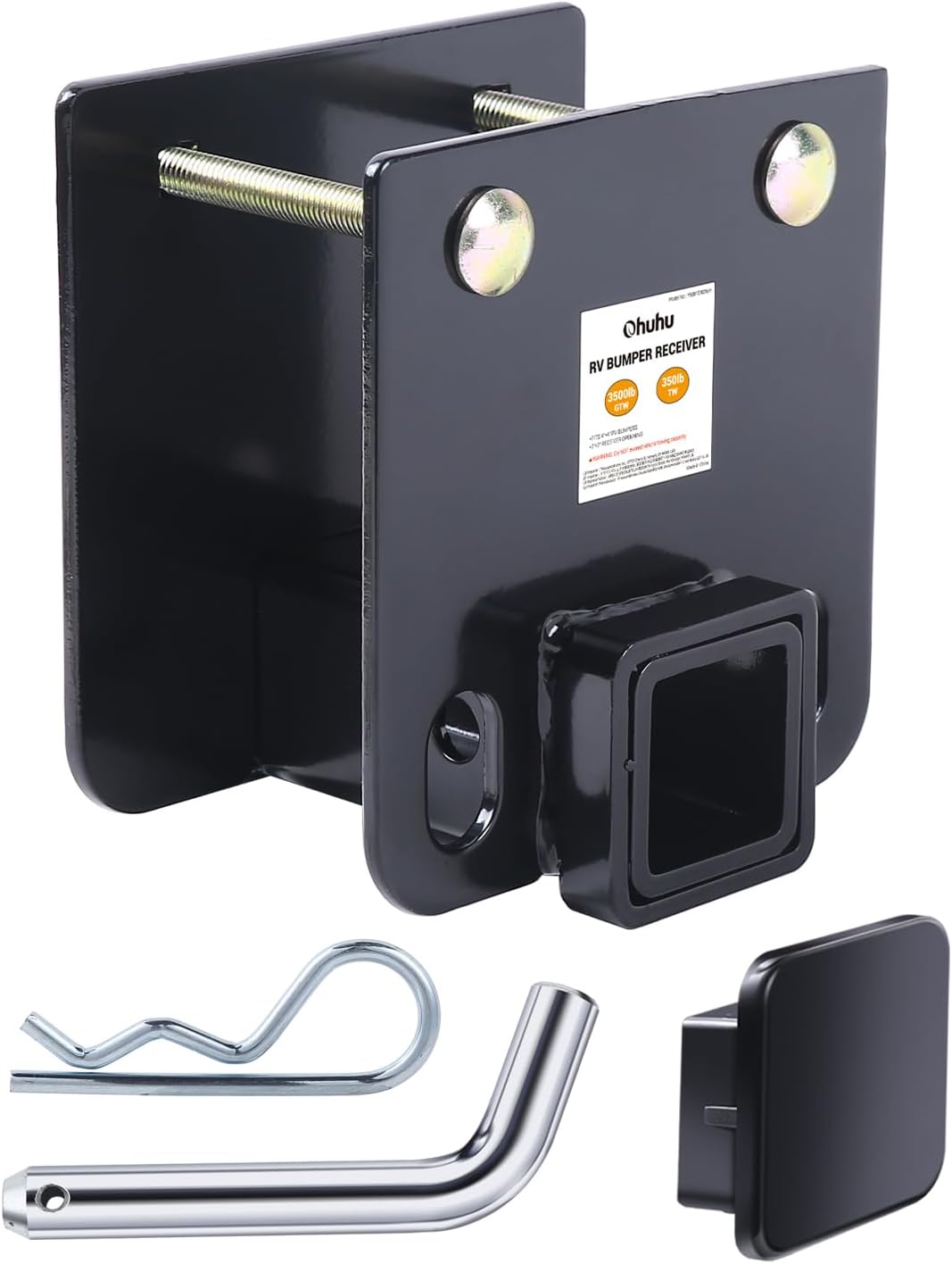 Amazon.com: Quick Products QPRBAB Deluxe RV Bumper Receiver Adapter - 2 ...