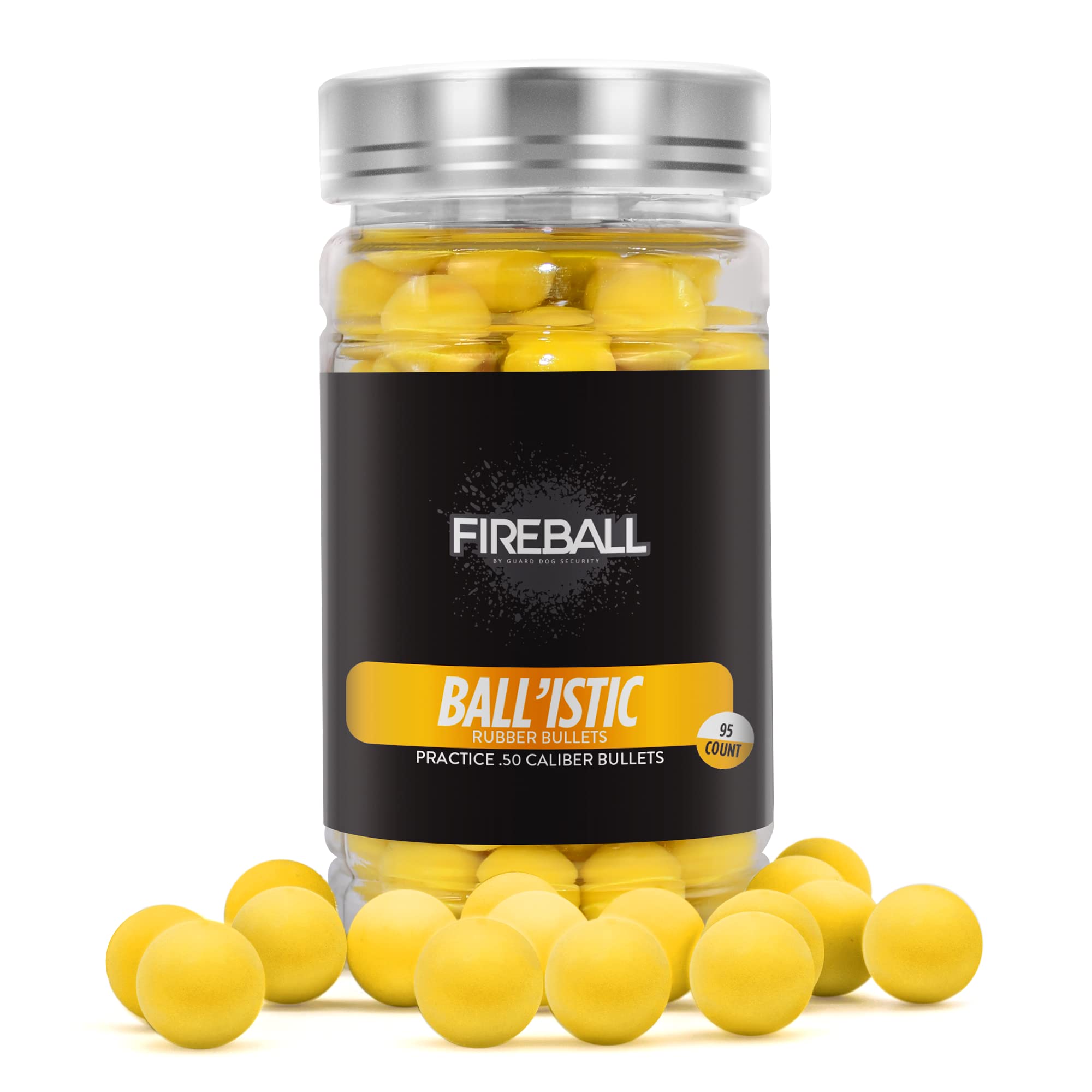Amazon.com : Guard Dog Security Rubber Ball, Non-Lethal Ammo for ...