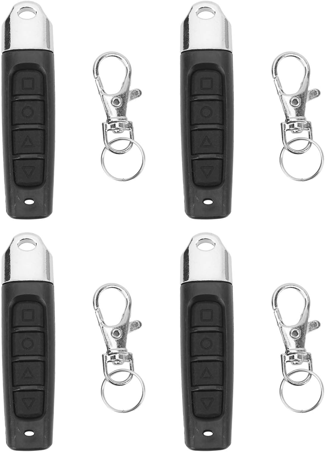 Amazon.com: 4PCS 433MHz Remote Control Key Fob,4 Channel Cloning ...