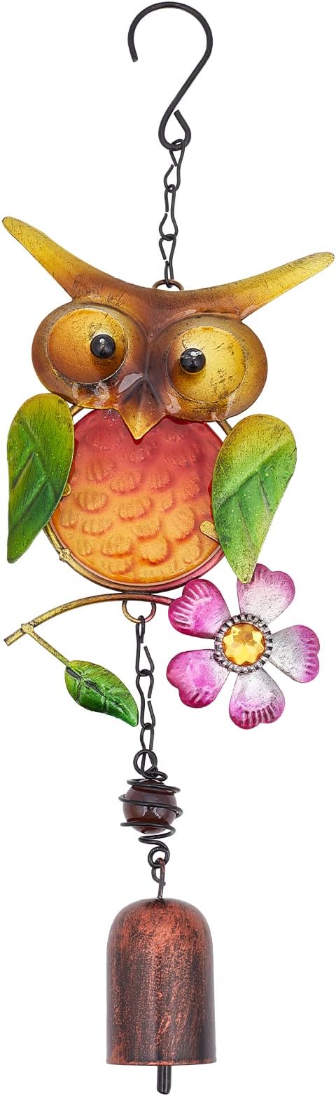 Amazon.com : belon Metal Wind Chimes for Outside, Owl Windchimes ...