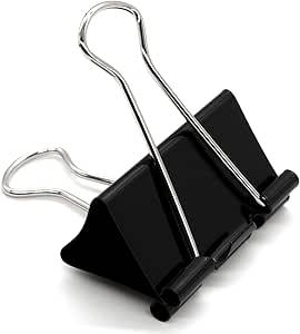 Bulldog Clips 60MM Extra Large 6PCS Paper Clips Heavy Duty Binder Giant ...