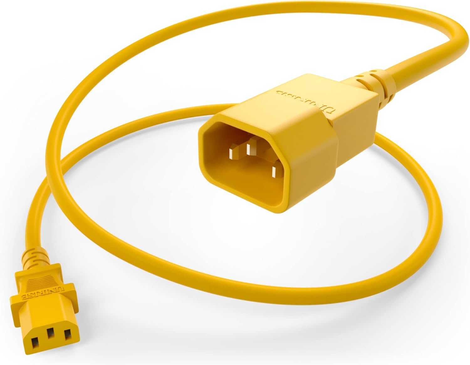 Amazon.com: UNC 3ft PDU Power Cable IEC C13 to IEC C14, 10Amp, 18AWG, 250V, SVT Jacket, C13 to ...