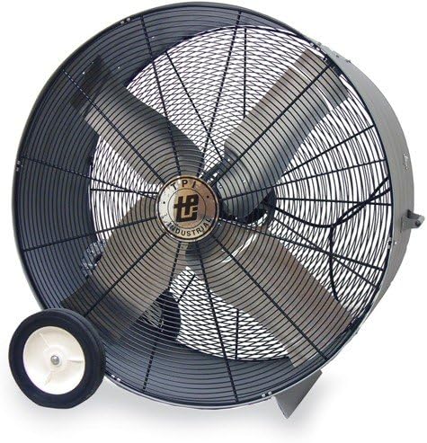 Amazon.com: TPI PB36D Industrial Belt Drive Portable Drum Blower Fan ...