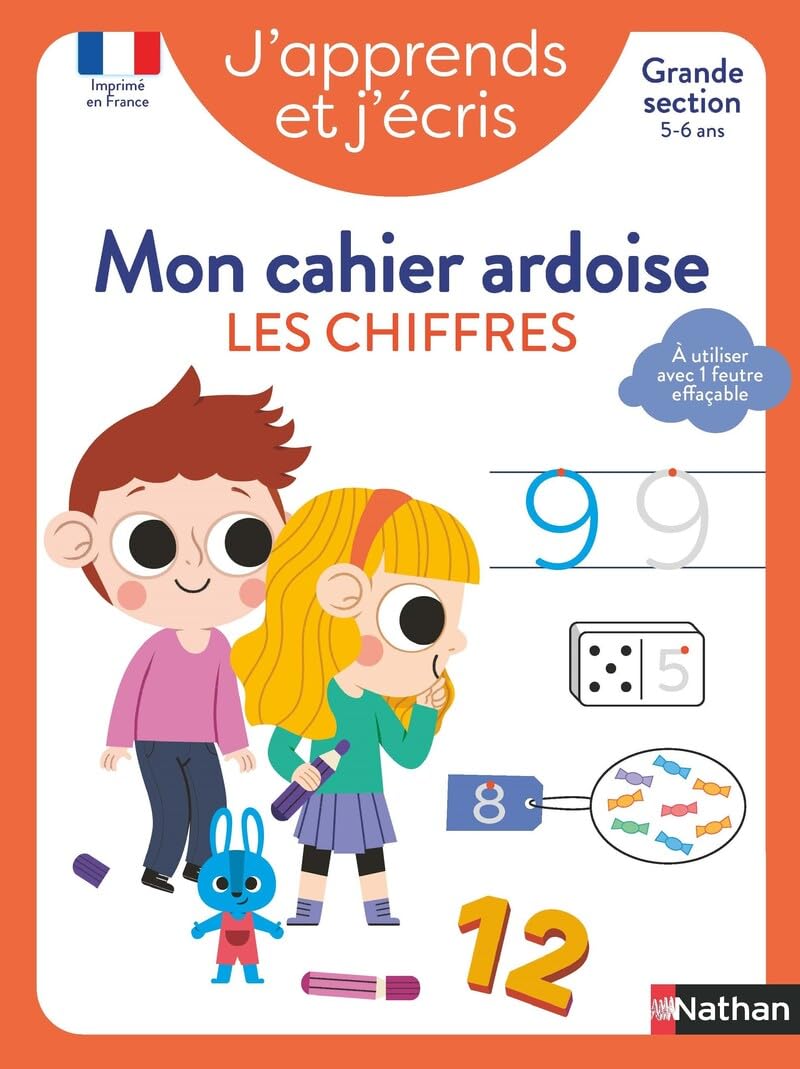 Amazon.fr - J'apprends et j'écris - Les chiffres - Grande Section ...