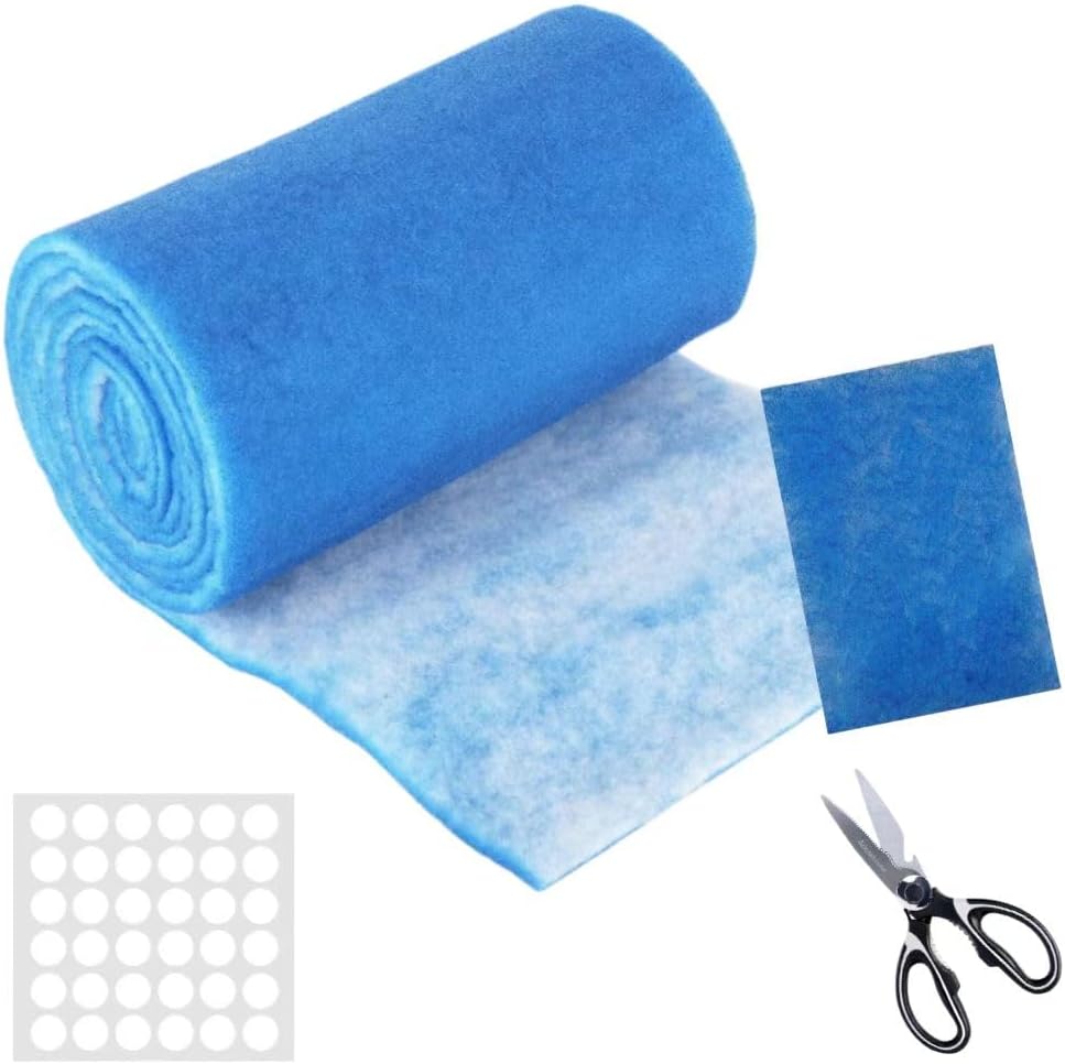 Air Vent Filters-Cut to Size Air Filter MERV 8-16" x 90", Triple ...