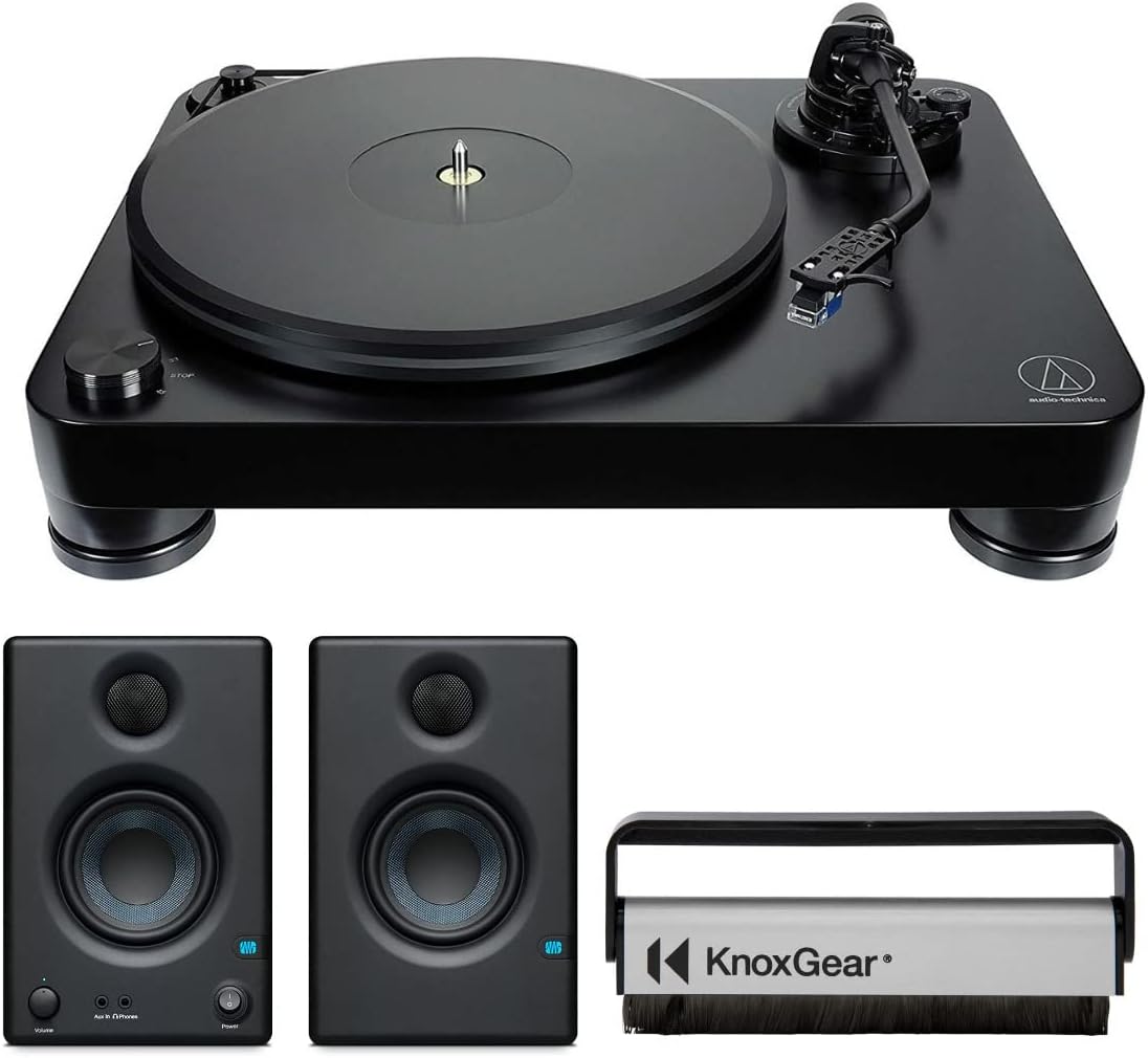 Amazon.com: Audio-Technica AT-LP7 Fully Manual Belt-Drive Turntable ...